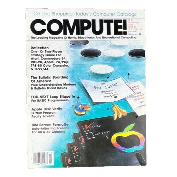Accents | Compute Magazine September 1984 Issue 54 Bulletin Boarding Of ...